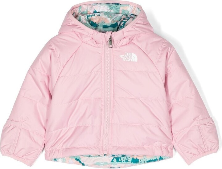 The North Face Kids Logo-Print Puffer Jacket - ShopStyle Girls' Outerwear