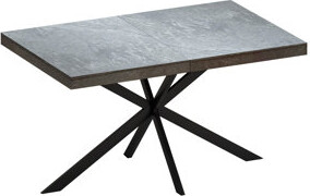 George Oliver Retro Rectangular Stretch Dining Table With Storage And ...