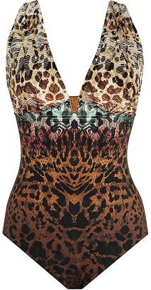 Amoressa by Miraclesuit Northern Lights Lyra Beaded One-Piece Swimsuit ...