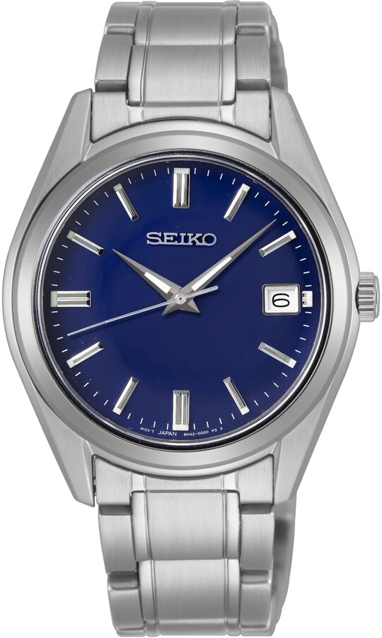 Seiko Women's Essentials Stainless Steel Bracelet Watch 36mm - ShopStyle
