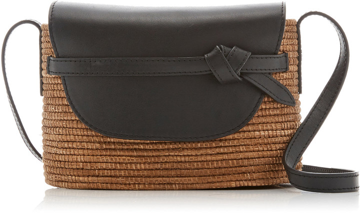 Cesta Collective Sisal and Leather Crossbody Bag - ShopStyle