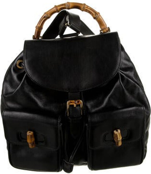 Gucci Vintage Bamboo Backpack - ShopStyle