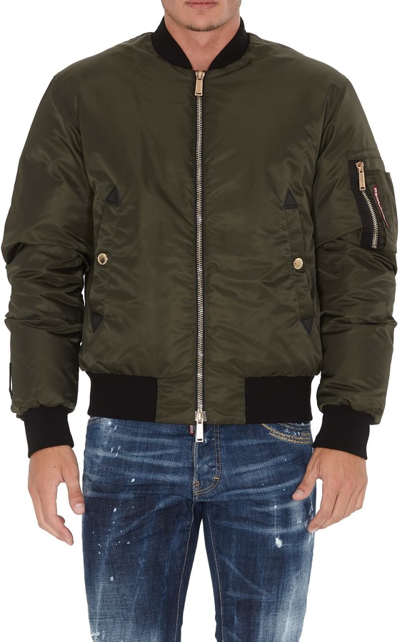 DSQUARED2 Icon Bomber Jacket - ShopStyle Outerwear