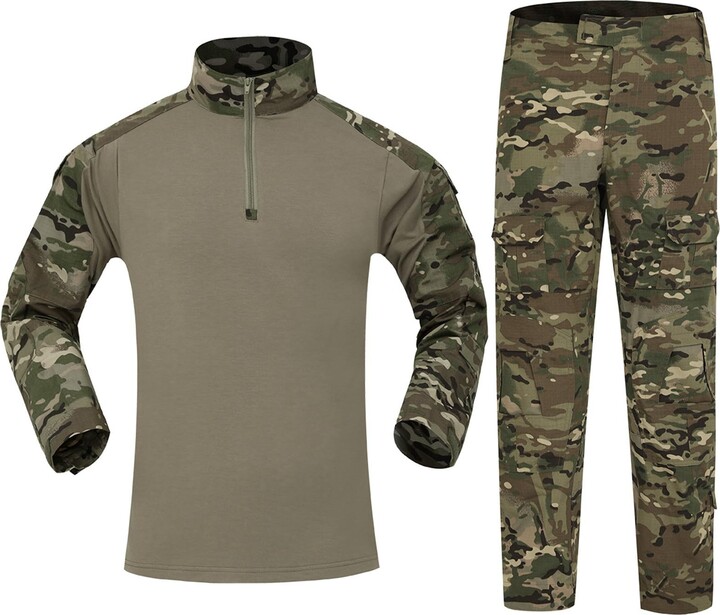 Darringls Airsoft Paintball Camouflage Suit Tactical Shirt and Airsoft ...