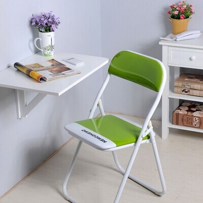 Ebern Designs Wall-Mounted Floating Table Space-Saving Hanging Table ...