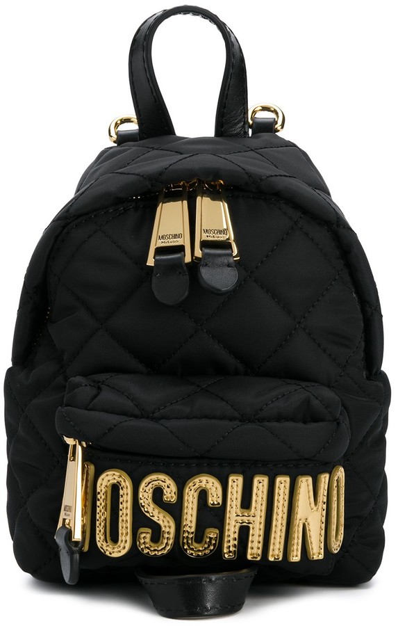 Moschino Small Quilted Backpack - ShopStyle