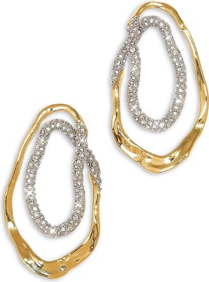 Alexis Bittar Solanales Double Loop Earrings in 14K Gold Plated - ShopStyle