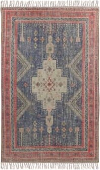 HKliving Large Hk Living /blue Overtufted Rug - ShopStyle