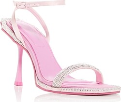 Jonathan Simkhai Women's Icon Crystal Embellished Sculpted High Heel ...