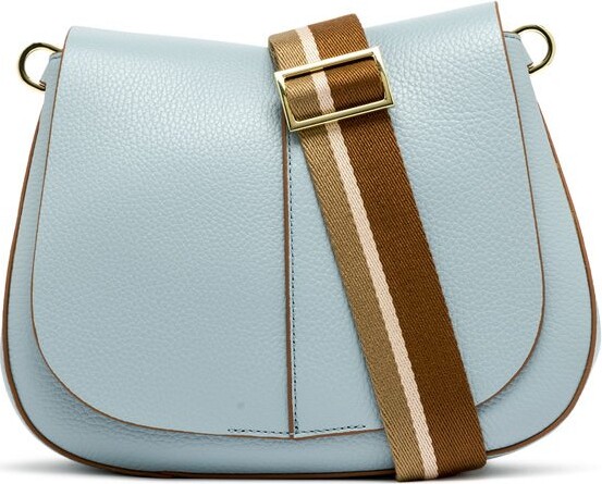 Gianni Chiarini Helena Round Foldover Top Crossbody Bag - ShopStyle