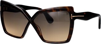 Tom Ford Lily Cat Eye Sunglasses - ShopStyle