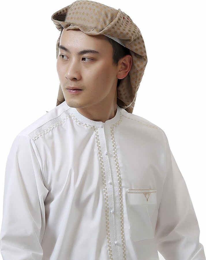 Afinder Men's Large Arab Shemagh Scarf Teen Boys Traditional Middle ...