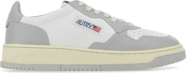 AUTRY Logo Patch Low-Top Sneakers - ShopStyle