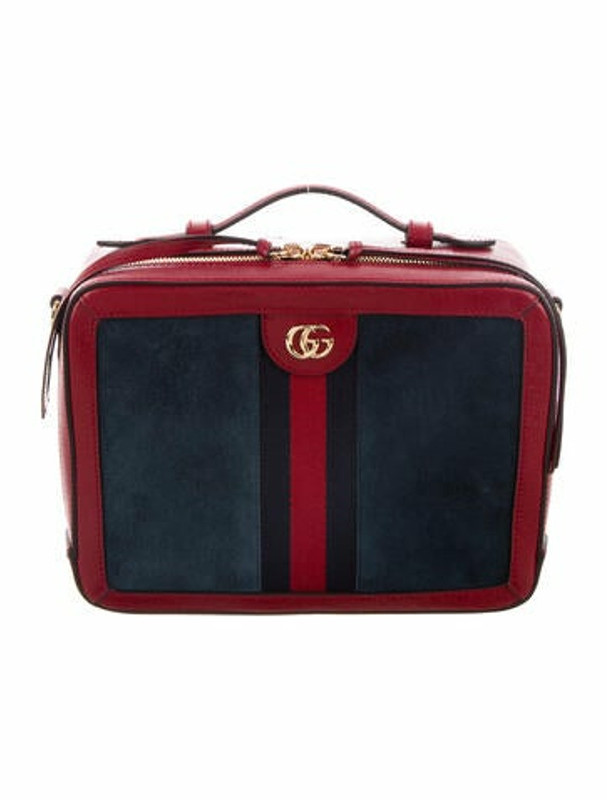 Gucci Suede Ophidia Small Shoulder Bag Red - ShopStyle
