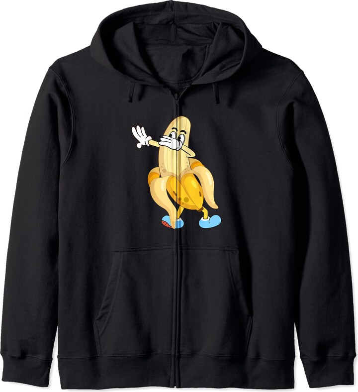 Funny Dabbing Banana Dab dancing fruit Kawaii Dabbing Banana Cool Dab ...