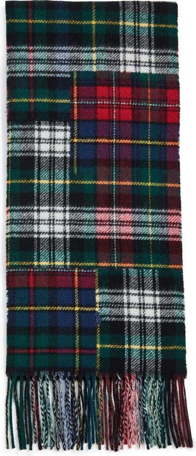 Polo Ralph Lauren Patchwork Tartan Muffler - ShopStyle Scarves