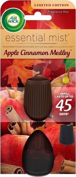 Air Wick Essential Mist Aromatherapy Diffusers - Apple Cinnamon - 0.67 ...