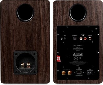 Fluance Ai41 Powered 2-Way 2.0 Stereo Bookshelf Speakers with 5 ...