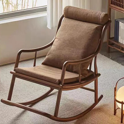 Elevat Home Lounge Chair Balcony Leisure Rocking Chair Lazy So Solid ...