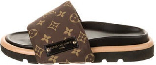 Louis Vuitton Monogram Nylon Slides - ShopStyle Sandals