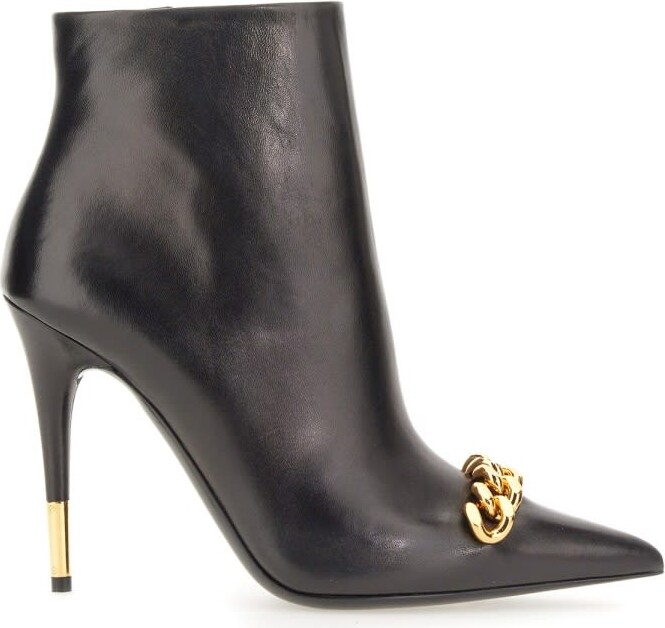 Tom Ford Leather Boot - ShopStyle
