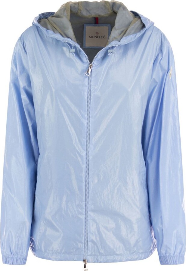 Moncler Logo Patch Hooded Jacket - ShopStyle