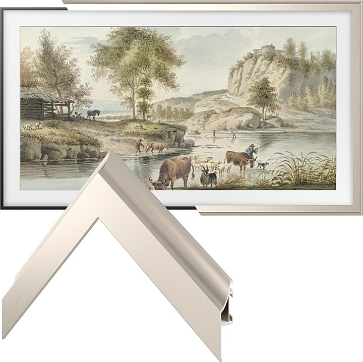 Deco Tv Frames 50 Alloy Scoop Customizable Frame for Samsung The Frame ...