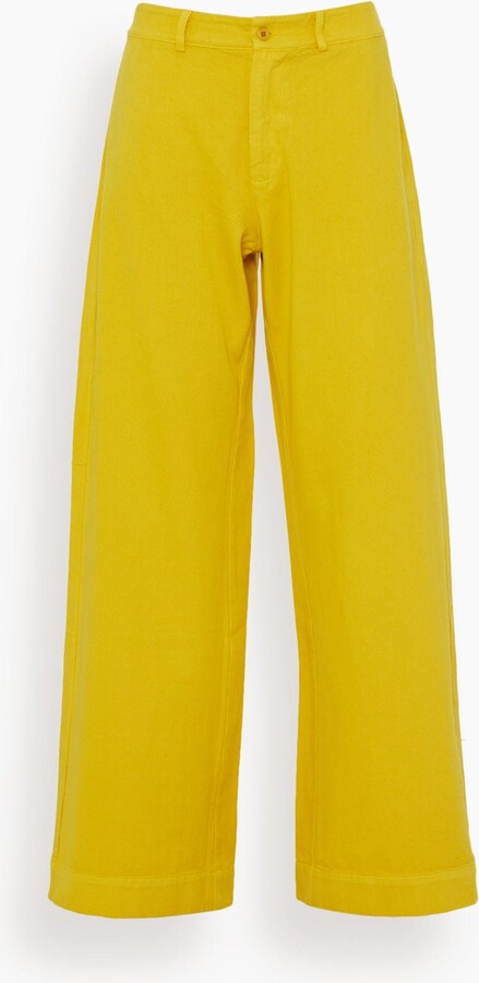 Labo.Art Panta Artemis in Mustard - ShopStyle Pants
