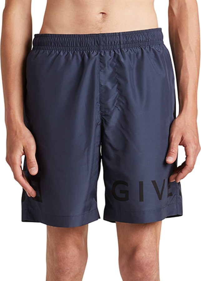 Givenchy Men's Logo Swim Shorts - ShopStyle