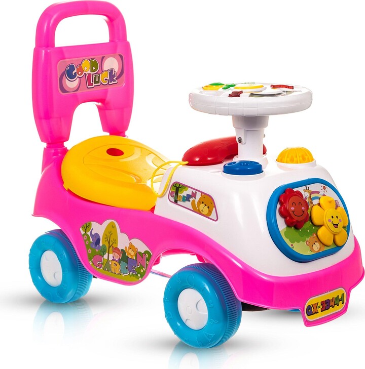 Hillington My First Ride On and Push Along Buggy Car - Learning Toy ...