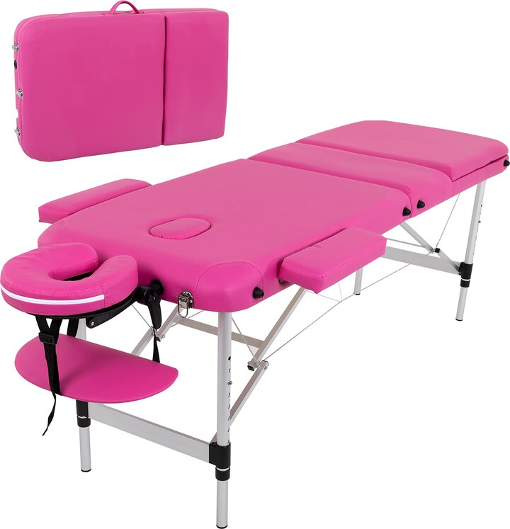 FDW Aluminium Massage Table Massage Bed Portable Massage Bed 73 Inch ...