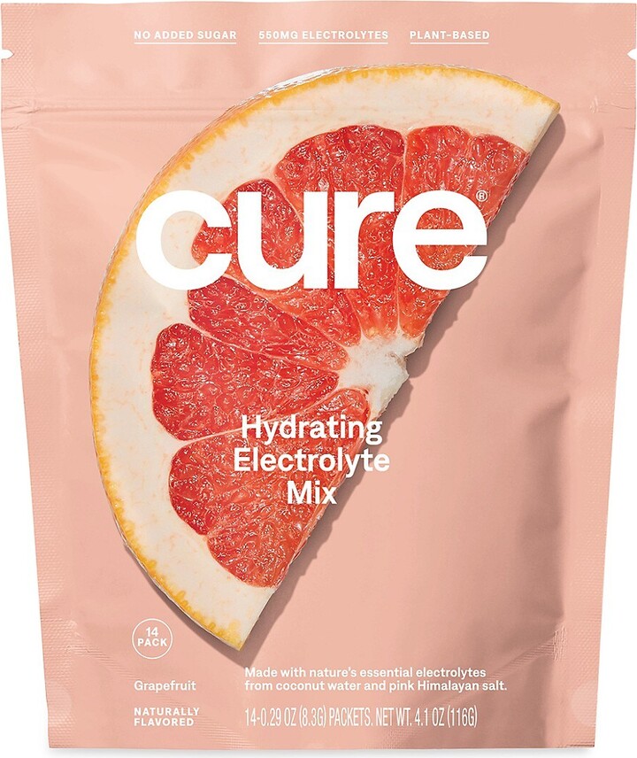 Cure Hydration Grapefruit Hydrating Electrolyte Drink Mix - ShopStyle ...