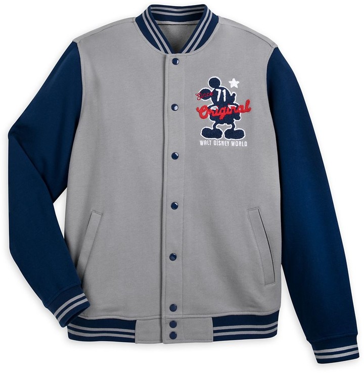 Disney Mickey Mouse Letterman Jacket for Adults Walt World - ShopStyle