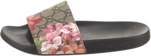 Gucci Printed Slides - ShopStyle