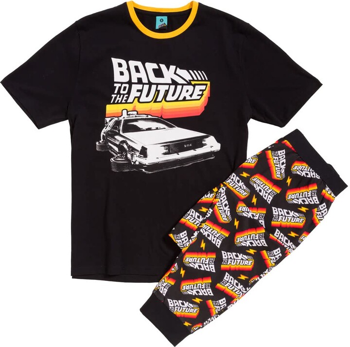 TruffleShuffle Back to The Future Delorean Pyjamas | 80s | Unisex Back ...
