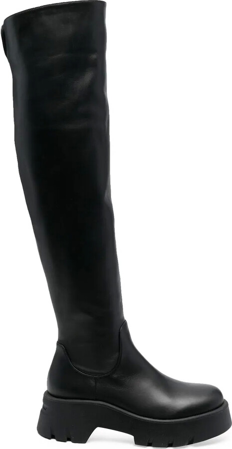 Gianvito Rossi Knee-Length Platform Boots - ShopStyle