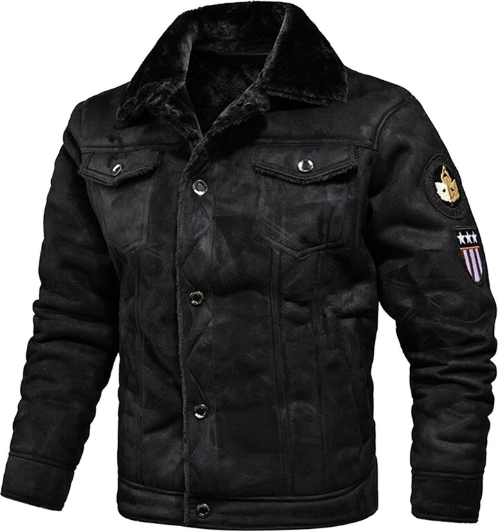 Byste Mens Coats Fashion Vest Coat Leather Jacket Mens Knitting ...