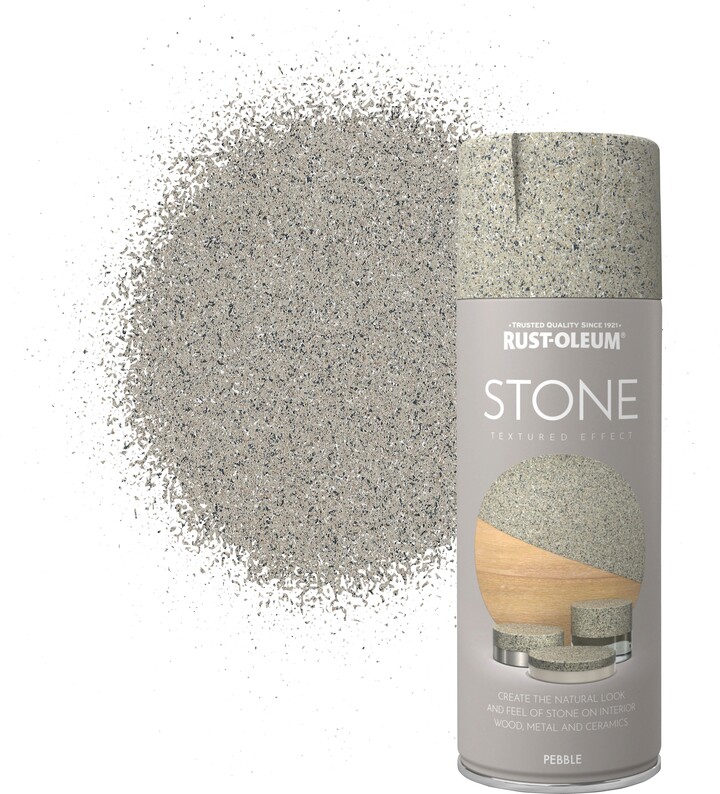 Rust-Oleum Natural Effects Stone Pebble Spray Paint Grey - ShopStyle Decor