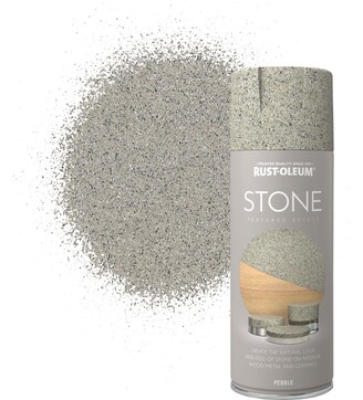 Rust-Oleum Natural Effects Stone Pebble Spray Paint Grey - ShopStyle Decor