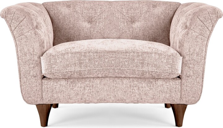 Dunelm Jaipur Snuggle Chair Pink - ShopStyle Armchairs & Recliners