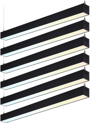 LEDVANS Acies Commercial Grade 3CCT LED Linear Light, 40W Dimmable ...
