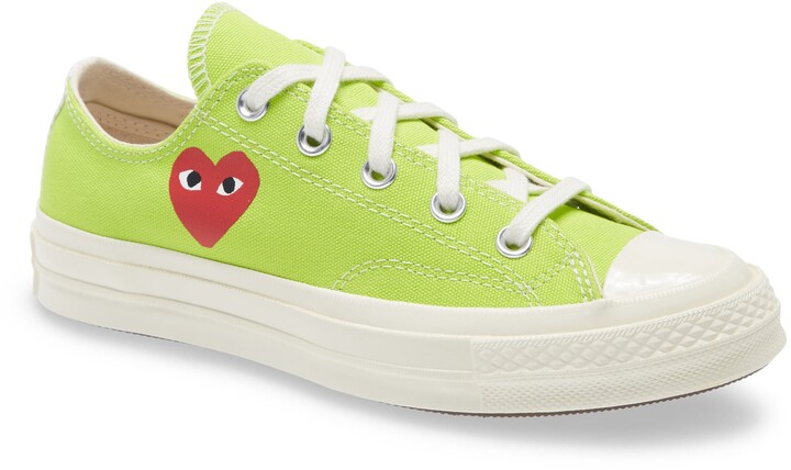 Comme des Garçons PLAY x Converse Chuck Taylor® Hidden Heart Low Top ...