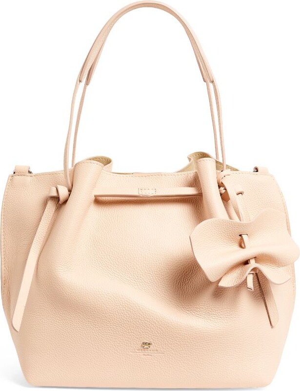 Weekend Max Mara Leather Shoulder Bag - ShopStyle