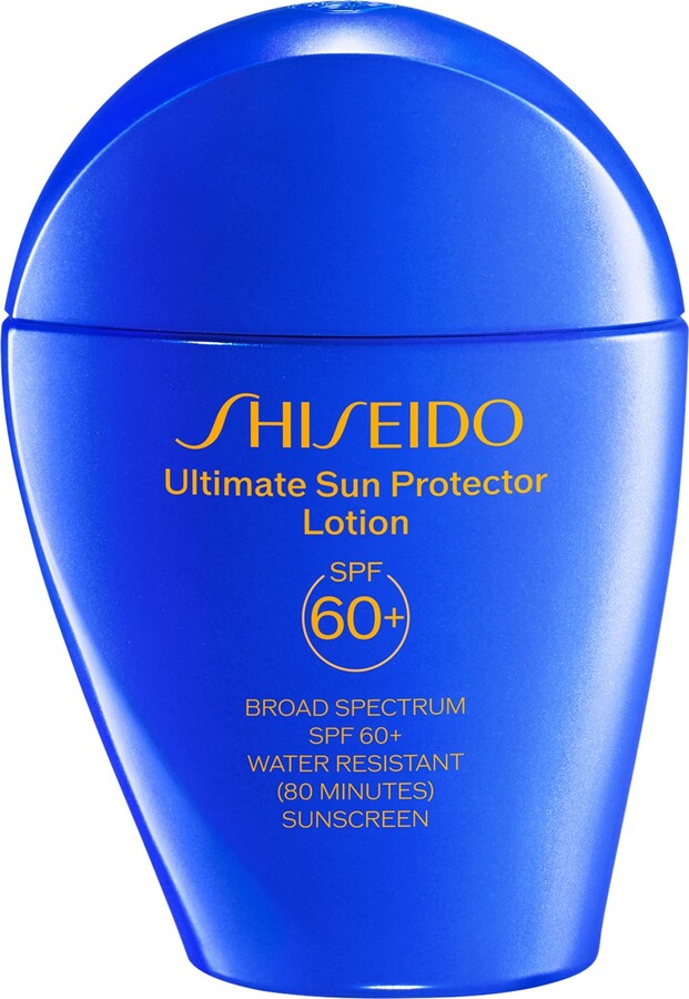Shiseido Ultimate Sun Protector Face and Body Lotion SPF 60+ Sunscreen ...