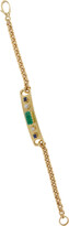 Jenna Blake 18K Gold Morse Code Multi-Stone Bracelet - ShopStyle