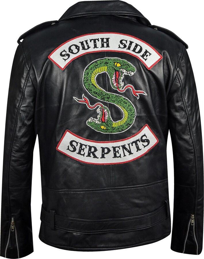 R'FAY Collection Men's Snake Gang S Logo Snake Patch Jughead Jones Cole ...