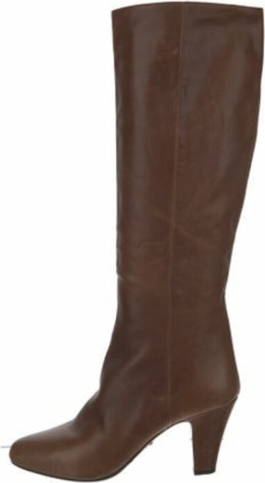 Prada Leather Boots - ShopStyle