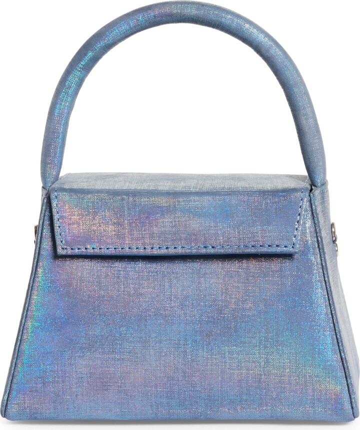 Anima Iris Mini Zaria Denim Look Leather Top Handle Bag - ShopStyle