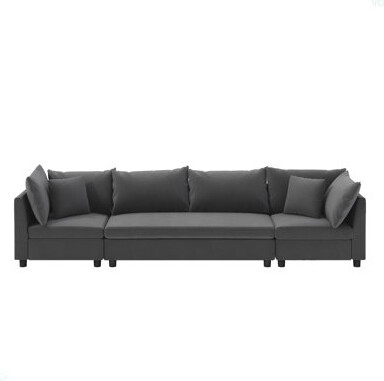 George Oliver 116*30'' Modern Modular Sectional Sofa,Oversized 4 Seat ...