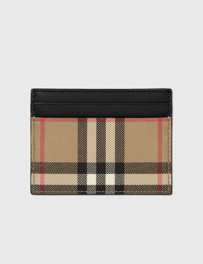 Burberry Vintage Check Card Case - ShopStyle